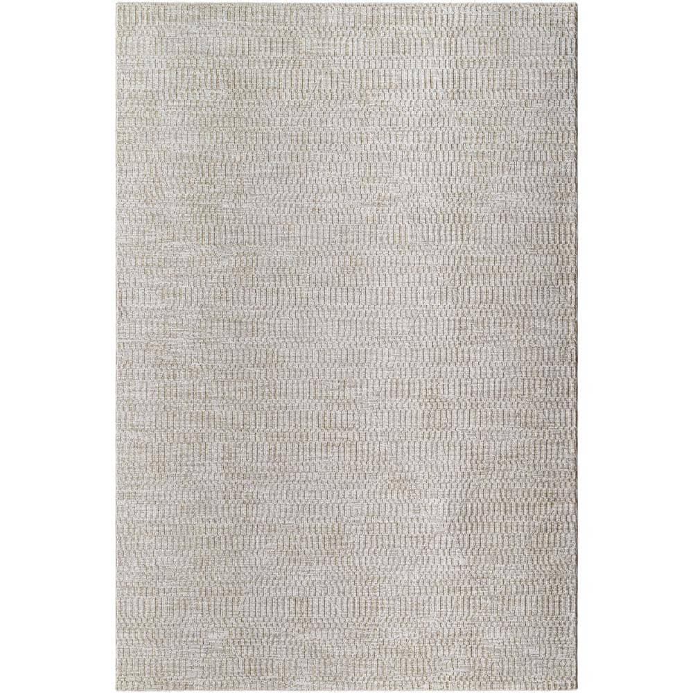 Livabliss Masterpiece Gray Traditional 9 ft. x 12 ft. Indoor Area Rug ...