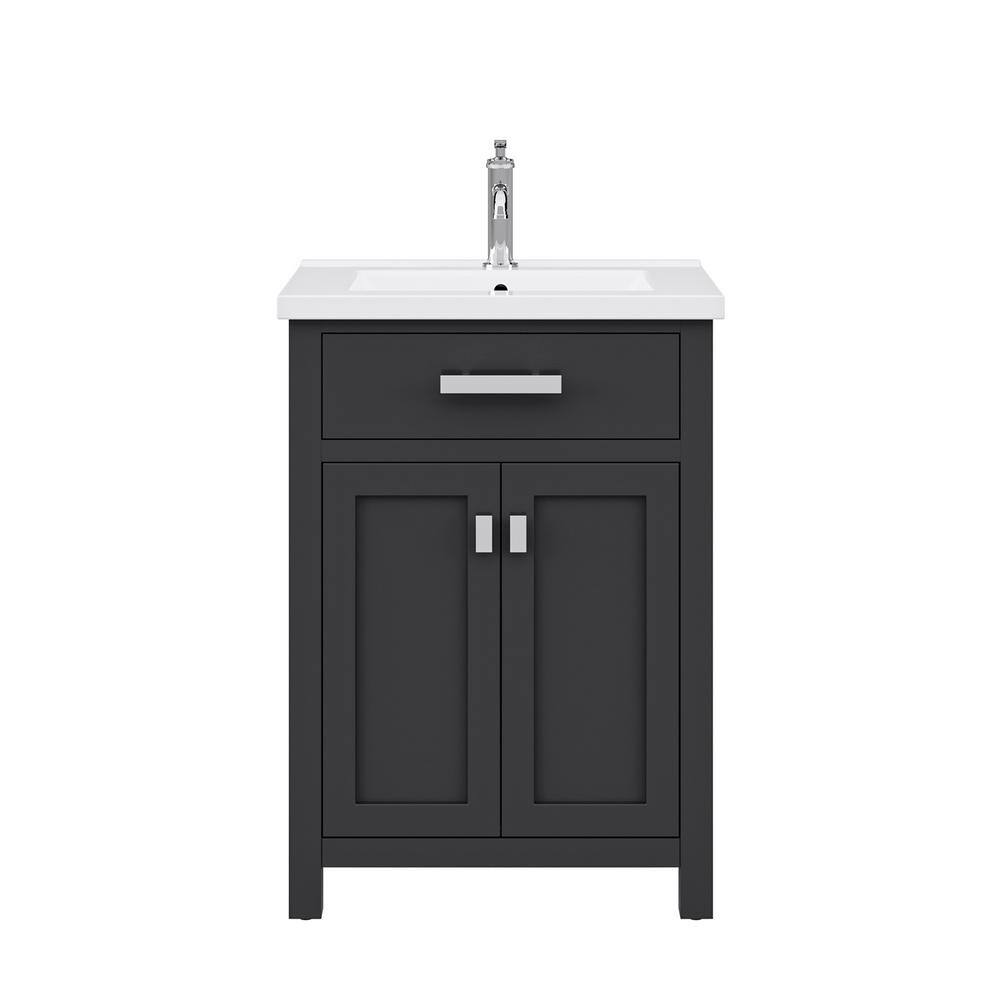 Water Creation Myra 24 in. W x 18 in. D Bath Vanity in Espresso with ...