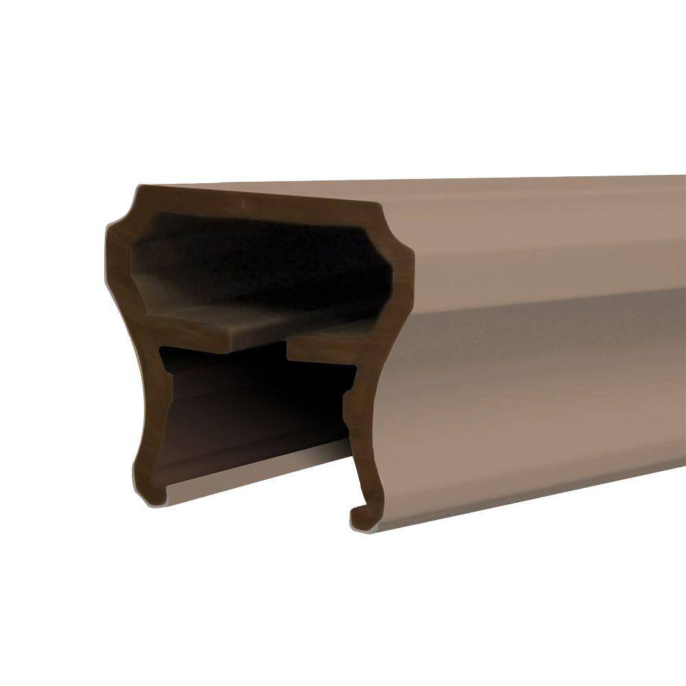 RDI 3 1 2 In X 3 1 4 In X 97 In Vinyl Transform Top Rail 73019083
