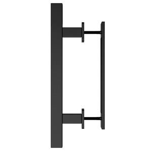 Have a question about Movisa 12 in. Square Matte Black Ladder Pull and ...
