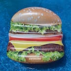Swimline Deluxe Cheeseburger Island Pool Float 90591
