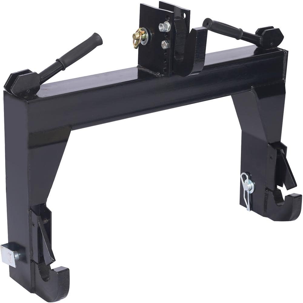 Tidoin Black 3-Point Tractor Quick Hitch 3000 lb. Weight Capacity GH ...