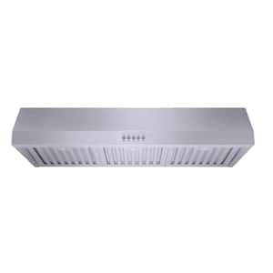 Vissani Sarela 30 in. W x 7 in. H 500CFM Convertible Under Cabinet ...