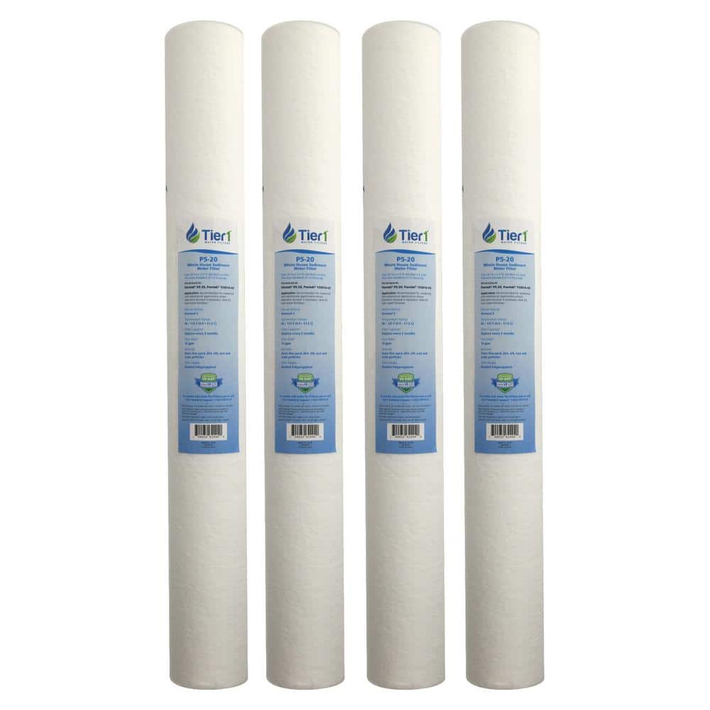 Tier1 Replacement Pentek 20 in. x 2.5 in. Spun Wound Polypropylene ...