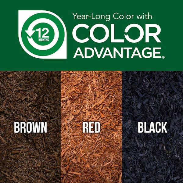 Earthgro Black Mulch Pallet 120 cu. ft. Bulk Shredded Wood Mulch for ...