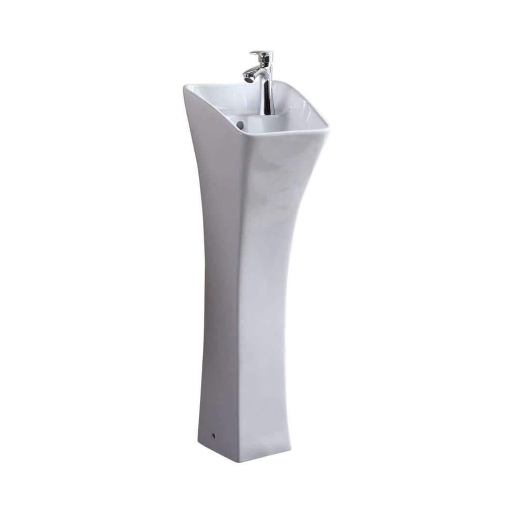 Reviews for FINE FIXTURES Windfield 11 in. W x 12.62 in. L Modern White ...
