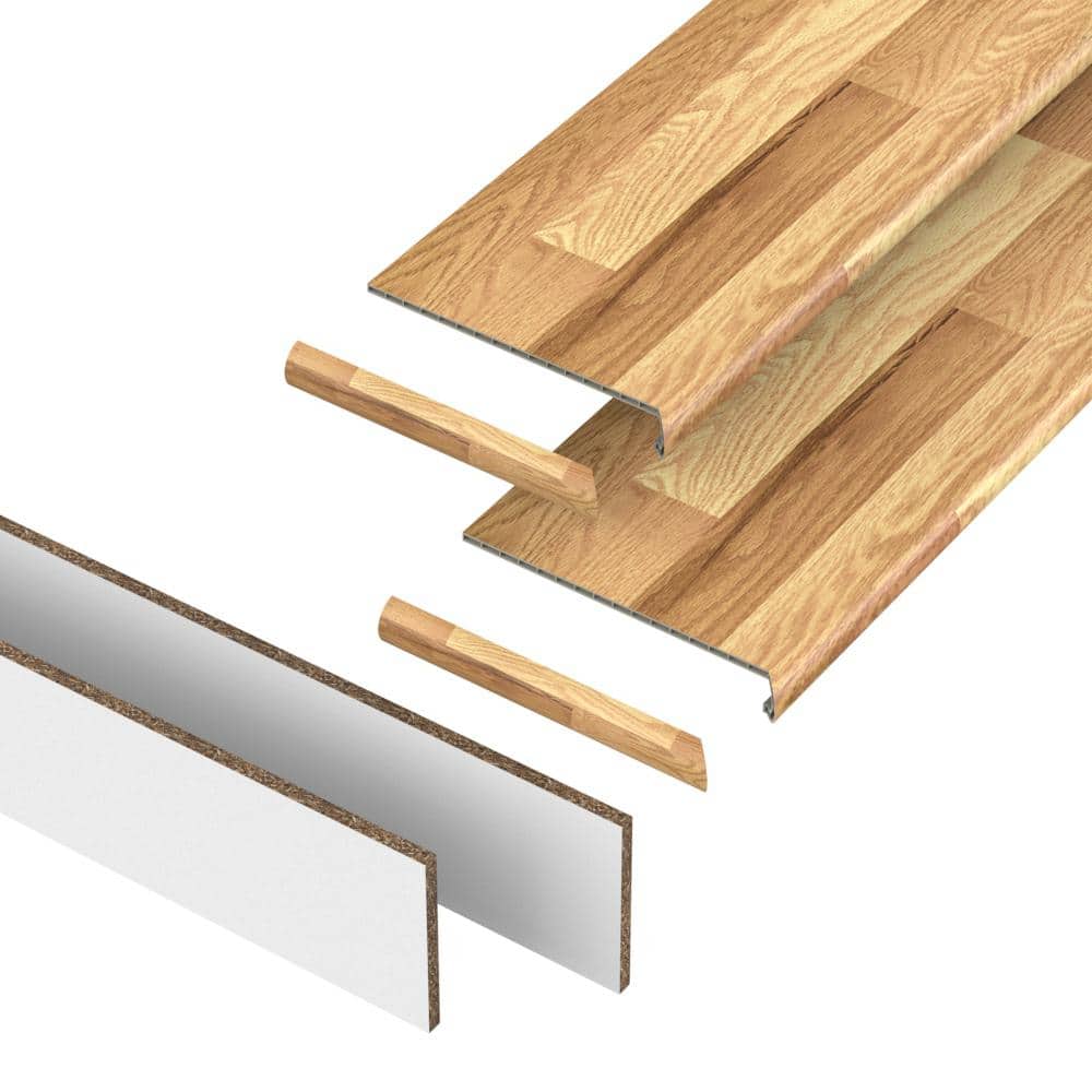 PERFORMANCE ACCESSORIES Haley 43.18 mm. T x 48 in. L x 12.2 in. W Stair ...