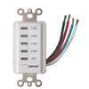 Woods 15 Amp 1-2-4-8 Hour In-Wall Countdown Digital Timer Switch, White ...