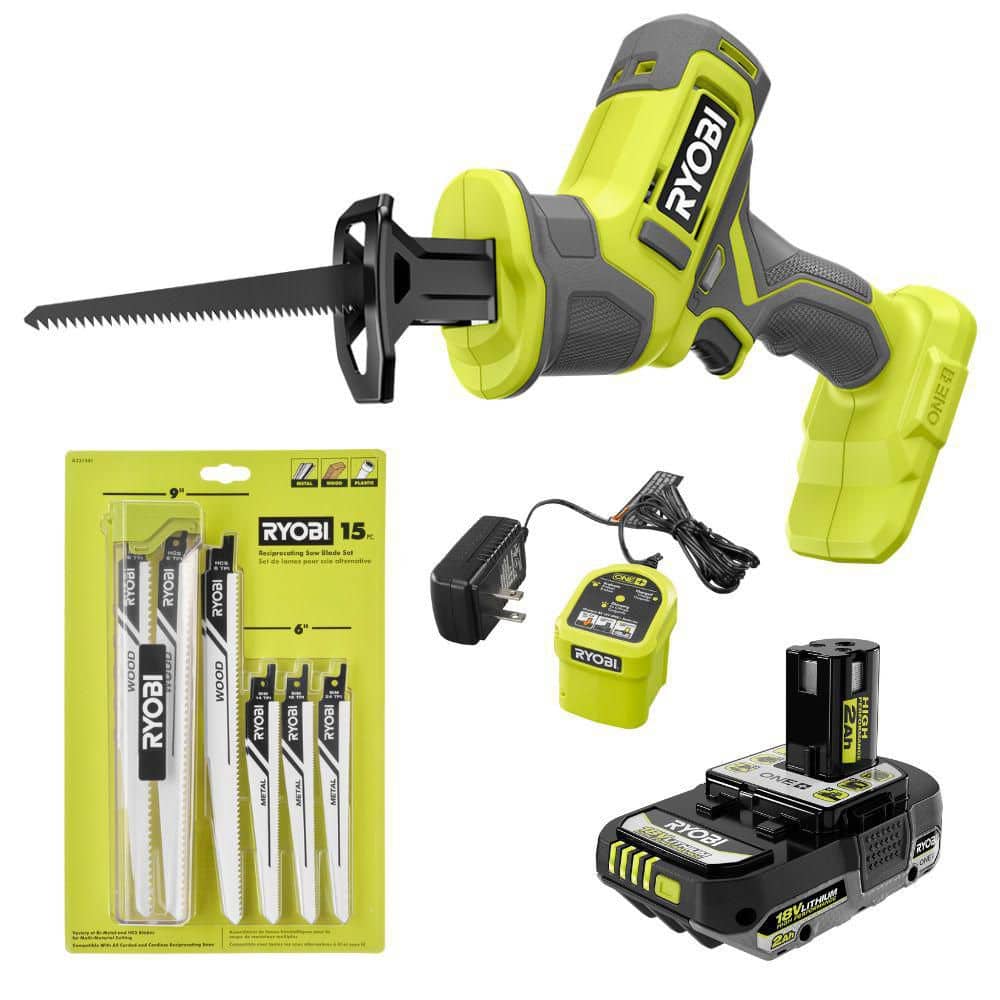 Reviews for RYOBI ONE+ 18V Cordless One-Handed Reciprocating Saw Kit ...