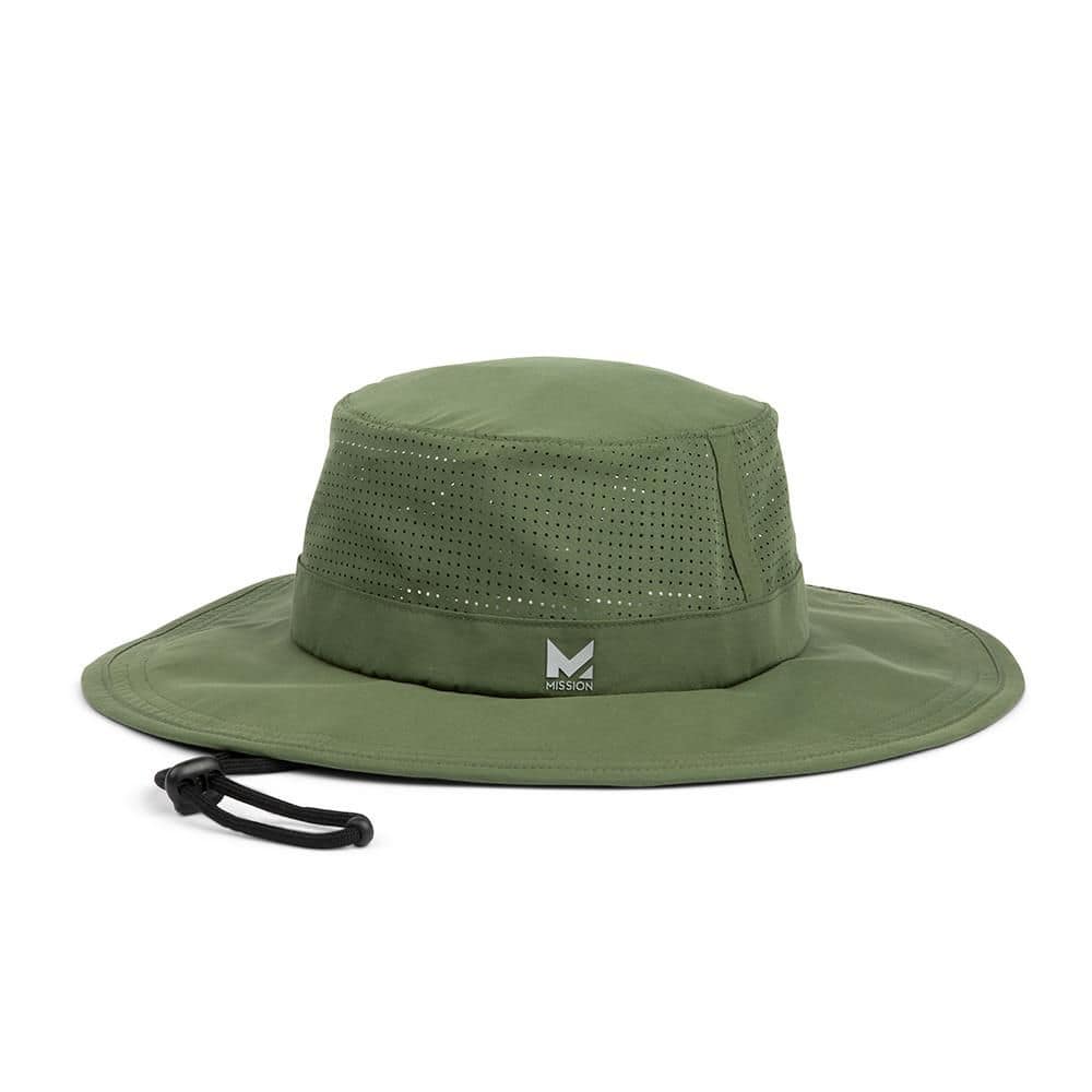 Mission Cooling Everywhere Polyester Hat-Bronze Green 111621C - The ...
