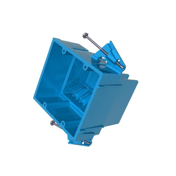 Carlon 2-Gang 35 cu. in. Hard Shell Electrical PVC New Work Electrical ...