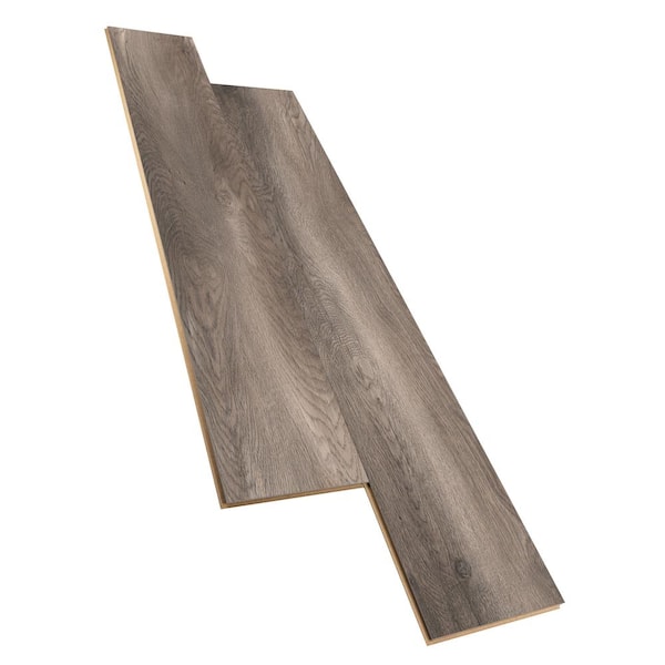 Brookstone Oak 12 Mm T X 8 in. W Waterproof Laminate Wood Flooring(15. ...
