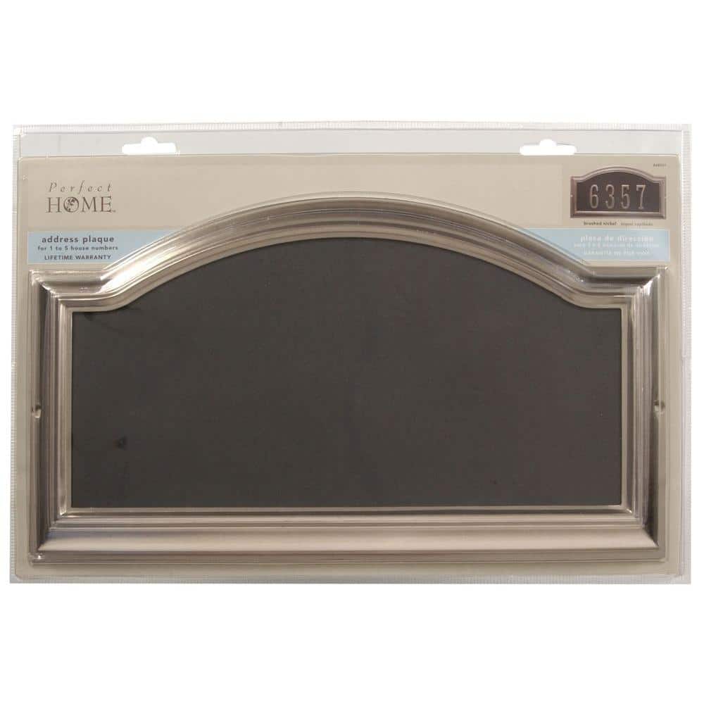 The Hillman Group Perfect Home Rectangle Address Plaque 848901 - The ...