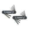 Husky Folding Hex Key Set (9-Pieces SAE, 8-Pieces MM) HFHKSM17PC-06 ...