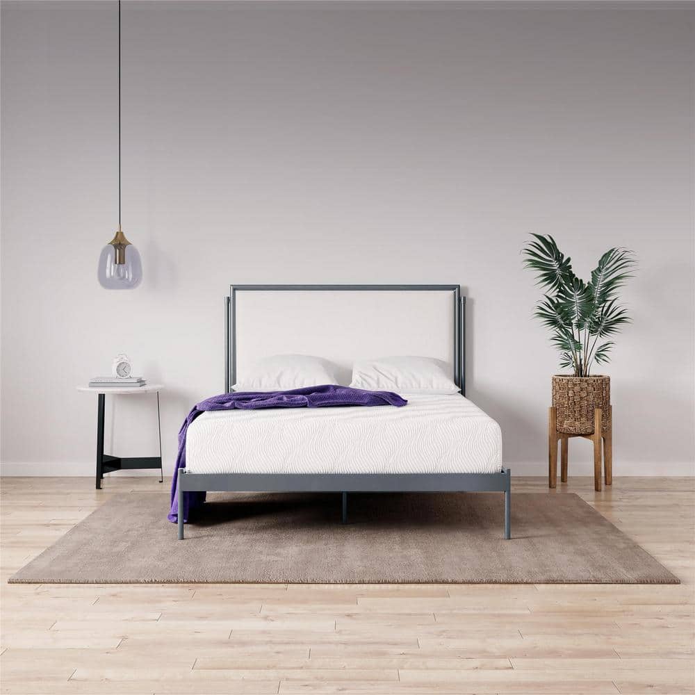 Signature Sleep Memoir 10" Medium-Firm Charcoal Memory Foam Smooth Top ...