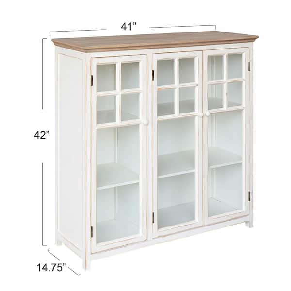 Cream display cabinet store