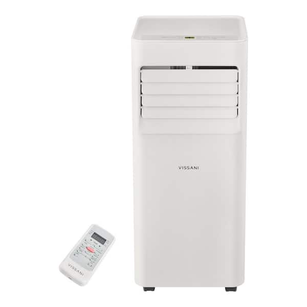 Vissani 5,000 BTU 115-Volt 3-in-1 Portable Air Conditioner Unit Cools ...