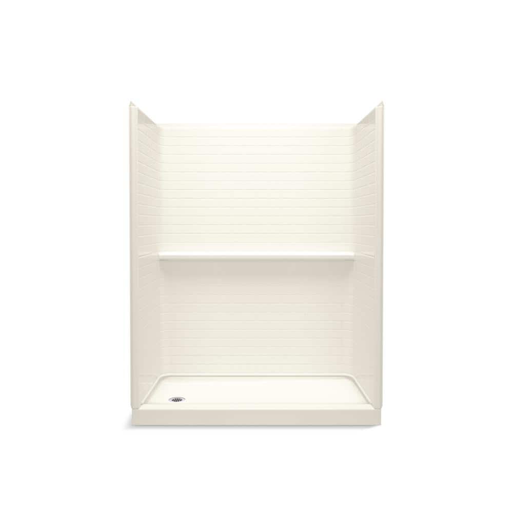 STERLING Traverse 60 in. W x 77.6 in. H 5-Piece Alcove Shower Surround ...
