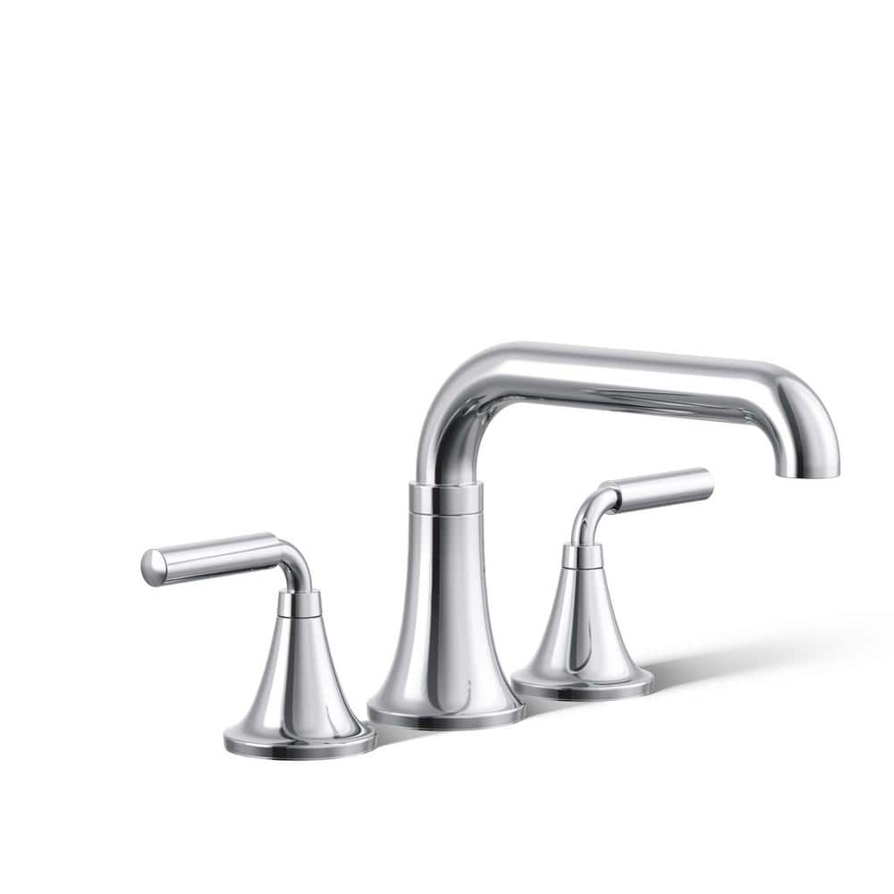 KOHLER Tone 2-Handle Tub Faucet Trim Kit in Polished Chrome T27417-4-CP ...