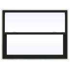 JELD-WEN 48 in. x 36 in. V-2500 Series Bronze FiniShield Vinyl Single ...