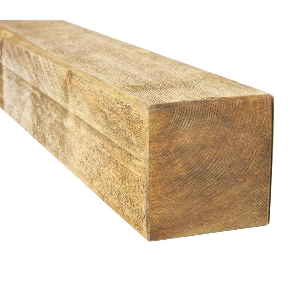 4 in. x 4 in. x 8 ft. #2 Premium Grade Dimensional Lumber 137195 - The ...