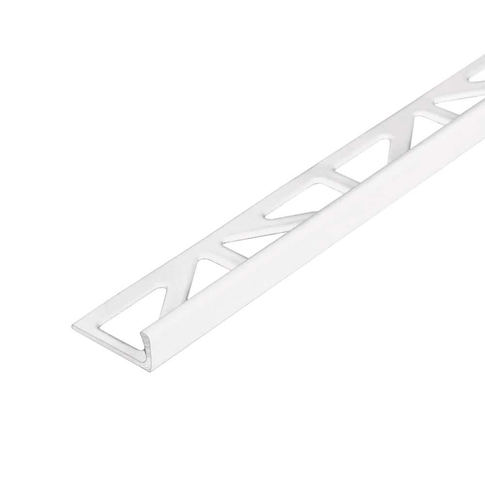 DURAL Durosol 0 in. D x 0.12 in. W x 3.28 in. L L-Shape Aluminum Powder ...
