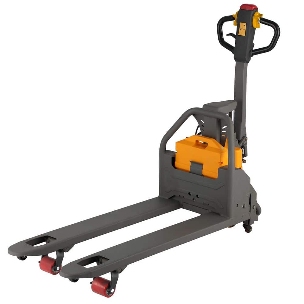 TORY CARRIER 3300 lbs. Capacity Semi Electric Pallet Jack with 48-Volt ...
