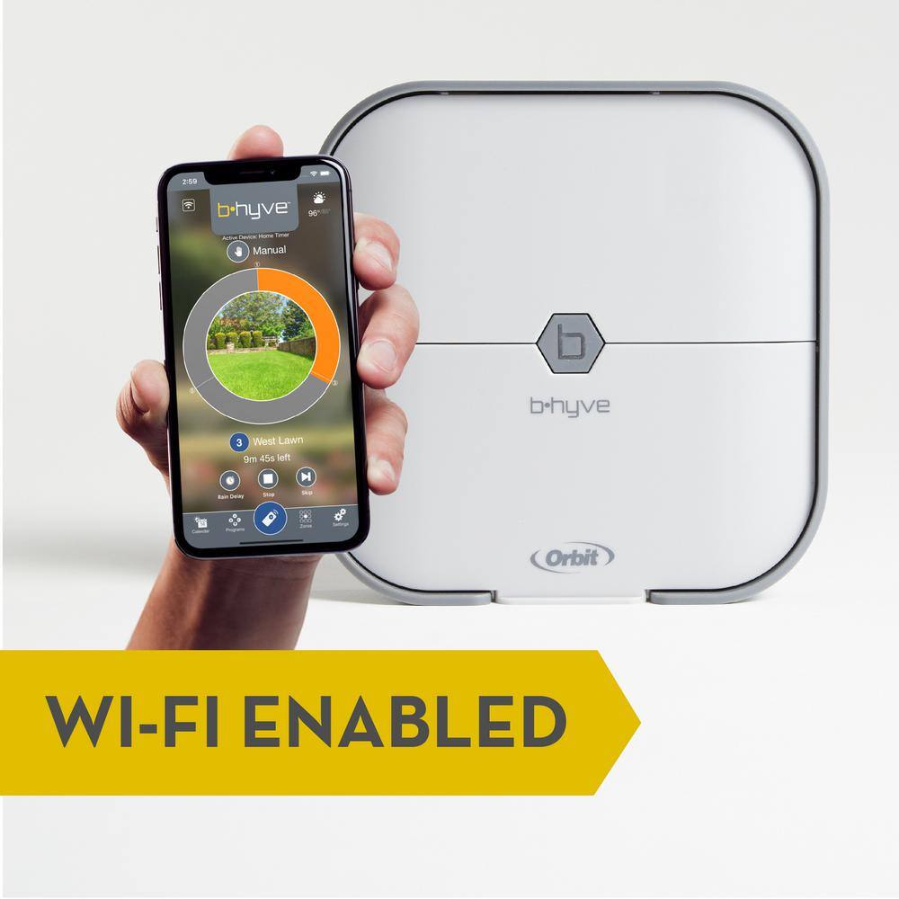 Orbit 4-Zone B-hyve Smart Wi-Fi Indoor Timer 57915 - The Home Depot