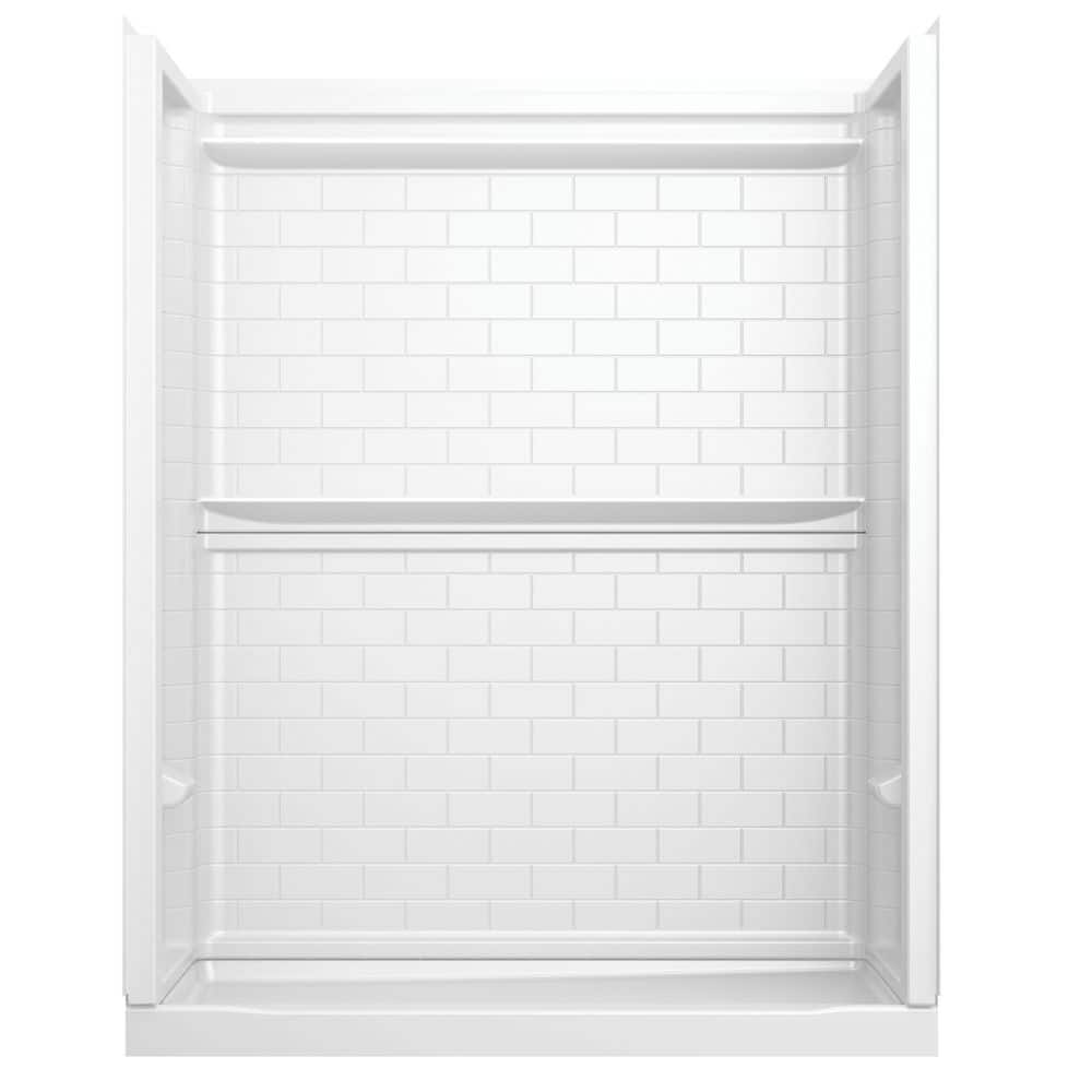 Reviews for Delta Classic 500 Tile Left Drain 32 in. L x 60 in. W x 71. ...