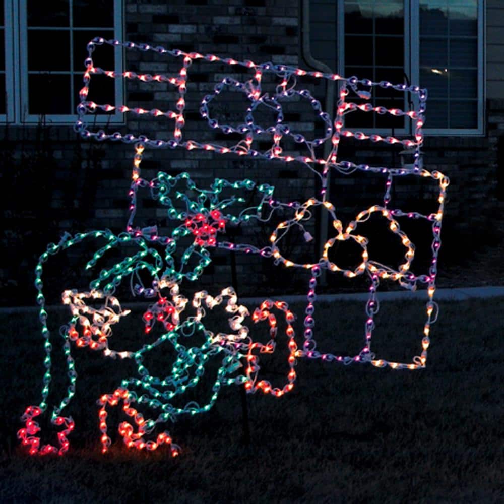 HOLIDYNAMICS HOLIDAY LIGHTING SOLUTIONS 61 in. LED Christmas Elf ...
