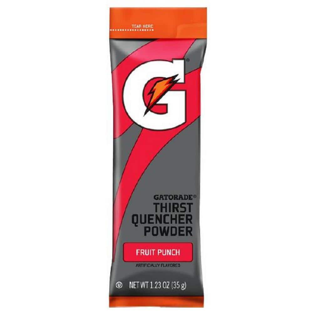 Gatorade Thirst Quencher Powder, Fruit Punch, Single Serve pack ...