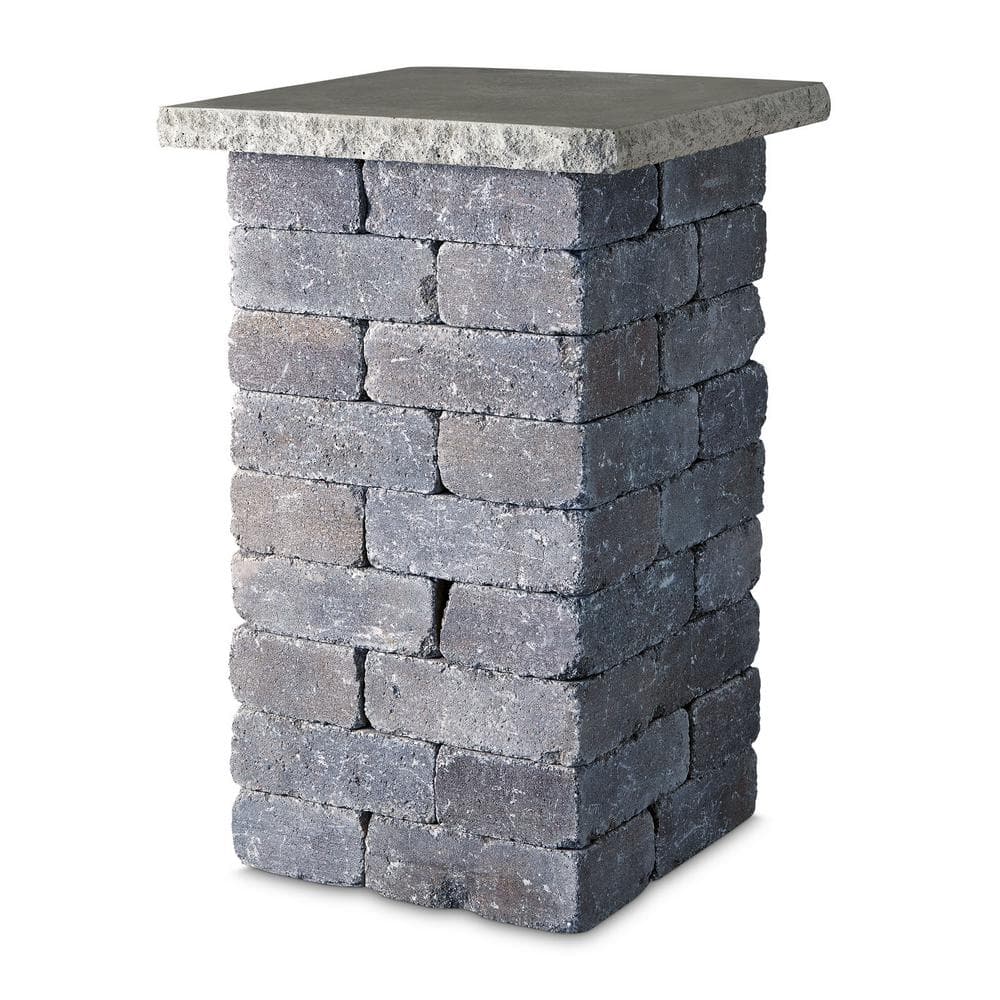 Necessories 20 in. Bluestone Lakeland Pillar 4200032 - The Home Depot