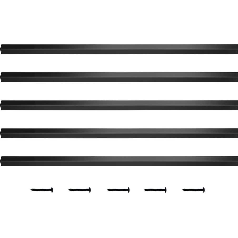 SVOPES Deck Balusters, 101 Pack Metal Spindles, 26 in. x 0.75 in. with ...