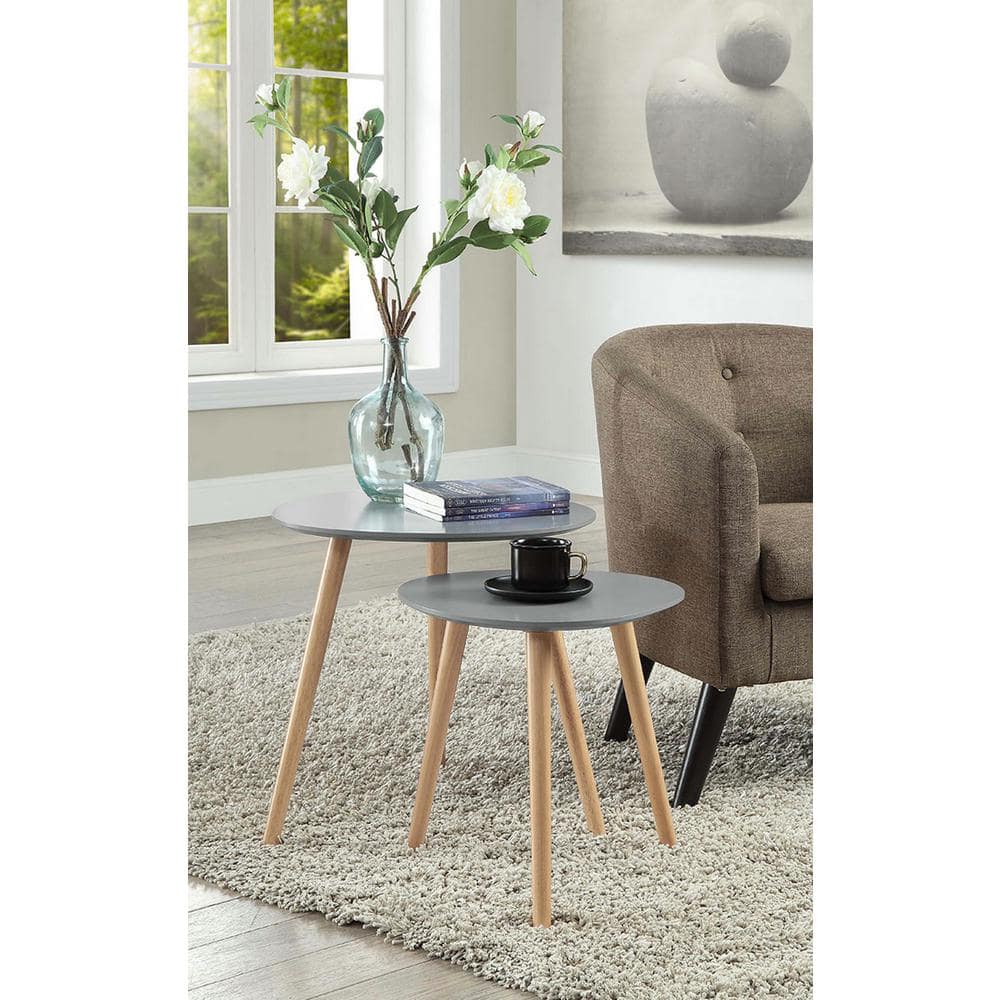 Silver hex nest of tables store