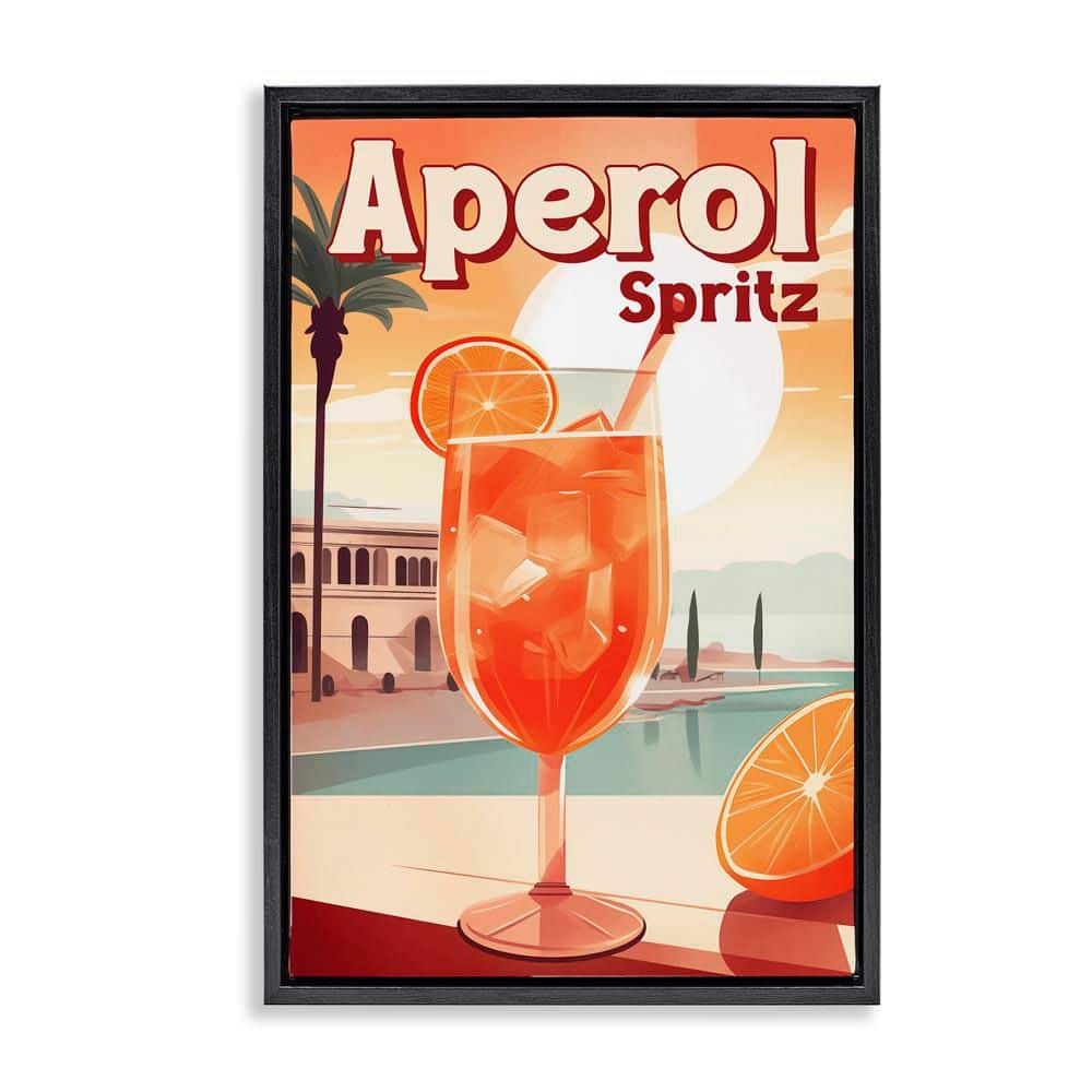 Stupell Industries Bright Tropical Aperol Spritz by Andreas Magnusson ...
