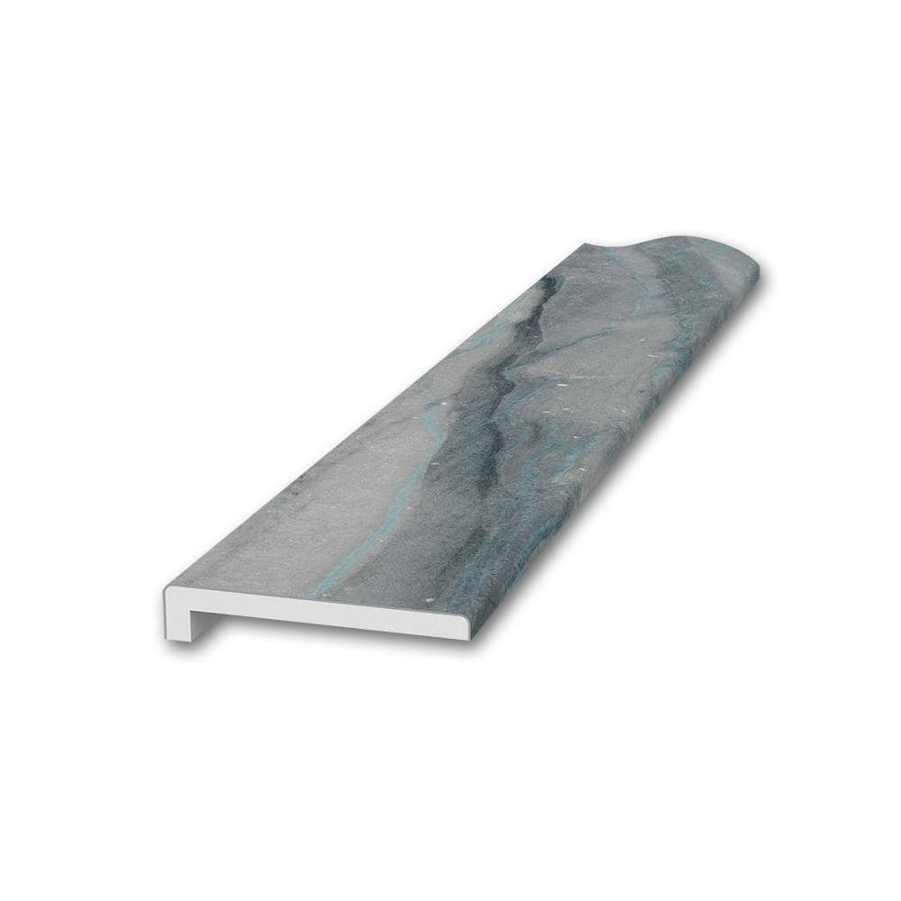 FlexStone 3 in. x 95 in. Standard Trim with 3/8 in. Lip in Triton ...