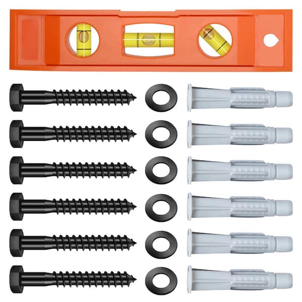 MYWISH 21-Piece M8 x 65mm TV Mounting Hardware Kit with 304 Stainless ...