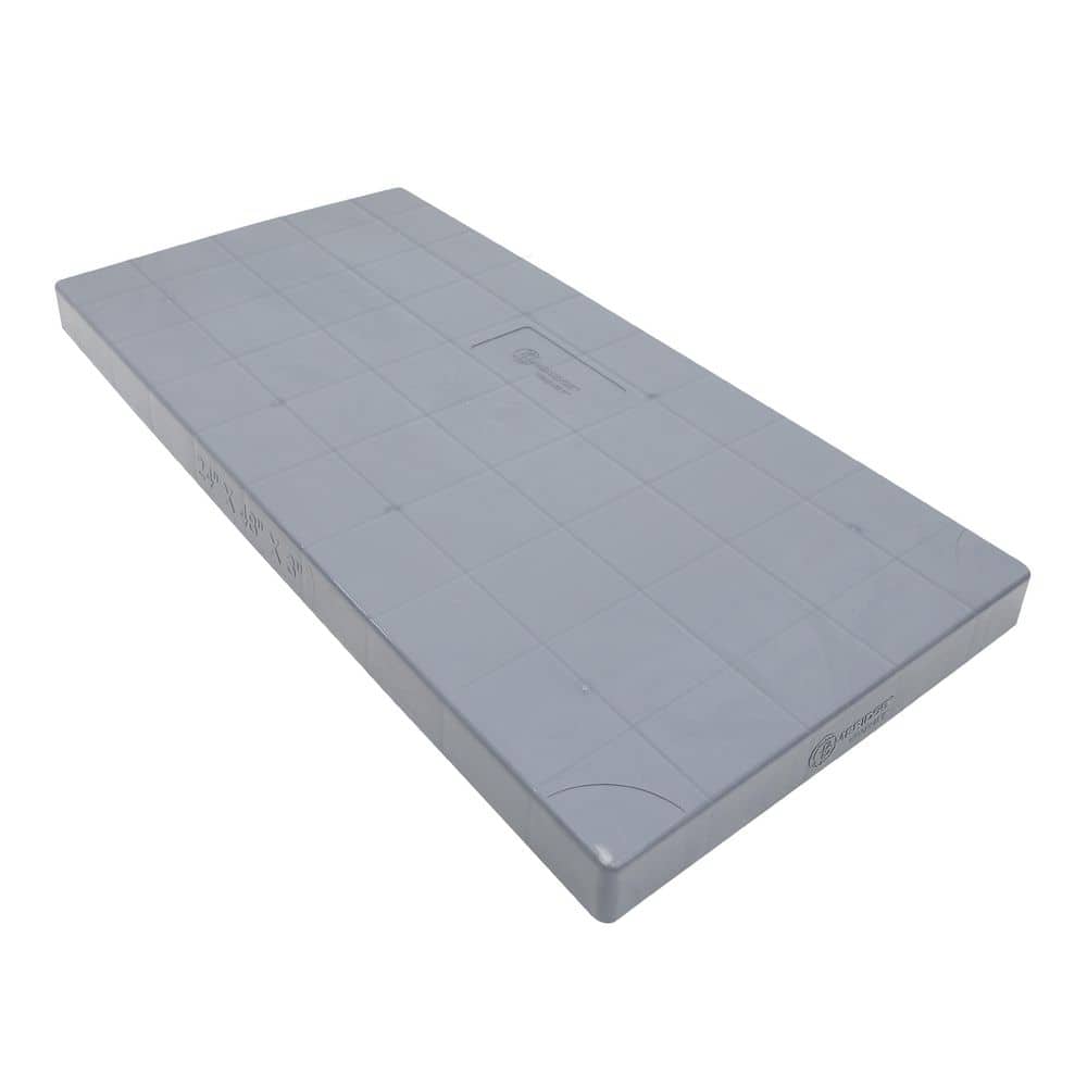 Cambridge 24 in. x 48 in x 3 in. Plastic Central Air Conditioner ...