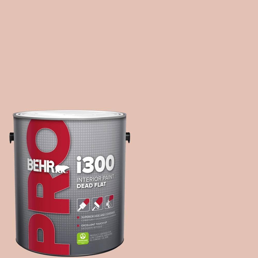 BEHR PRO 1 gal. #S180-2 Sunwashed Brick Dead Flat Interior Paint ...