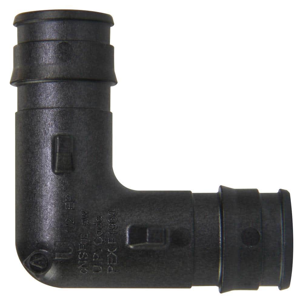 Uponor ProPEX 1/2 in. PEX-A Expansion Barb Engineered Polymer 90° Elbow ...