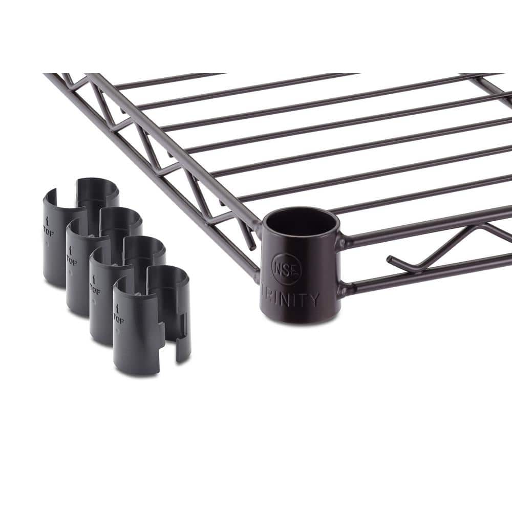 TRINITY 36 in. W x 14 in. D Individual NSF Dark Bronze Shelf PBR-03-007 ...