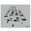 Stencil1 Traffic Stencil S1_01_22 - The Home Depot