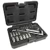 Omega Go-Through Socket Set and Wrench 1/2 in. Drive Flexible Ratchet ...