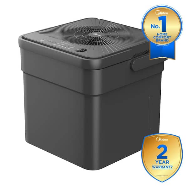 TCL 50 Pt. Compact Smart Dehumidifier for 4,500 sq. ft. with Remote ...