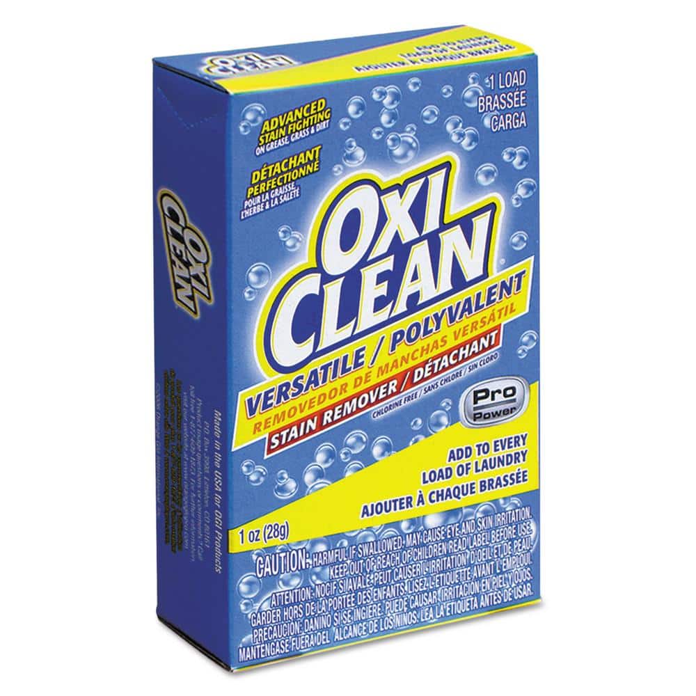 OxiClean Versatile Stain Remover Vend Box, 1-Load, 1 oz. Box, 156 ...