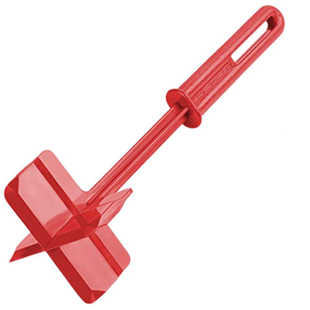 Zulay Kitchen Meat Chopper and Smasher - Dark Red Z-MT-CHPPR-DRK-RD ...