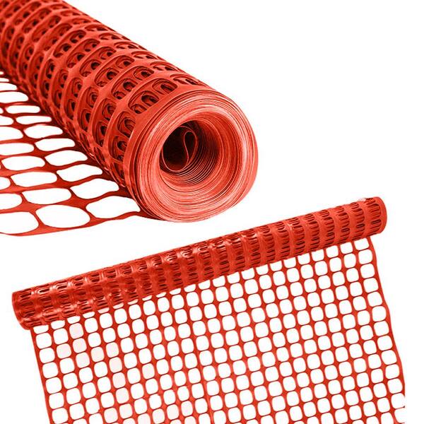 BOEN 4 ft. x 100 ft. Orange Snow/Safety Fence SF-4100