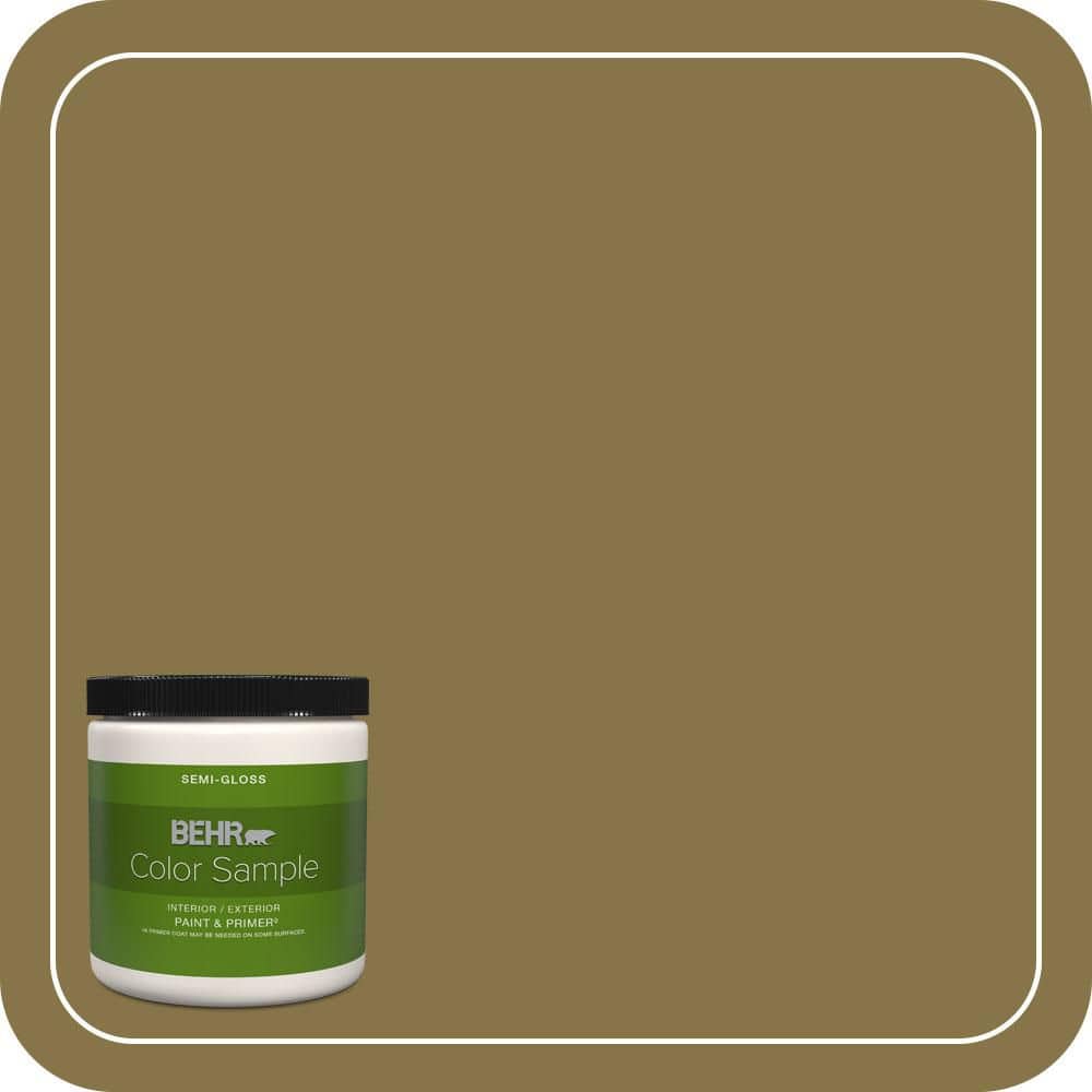 BEHR PREMIUM PLUS 8 oz. #PPU6-20 Eden Prairie Semi-Gloss Interior ...