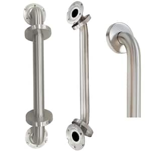 Numhew 18 in. Stainless Steel Assist Bath Handle, Shower Grab Bar in ...