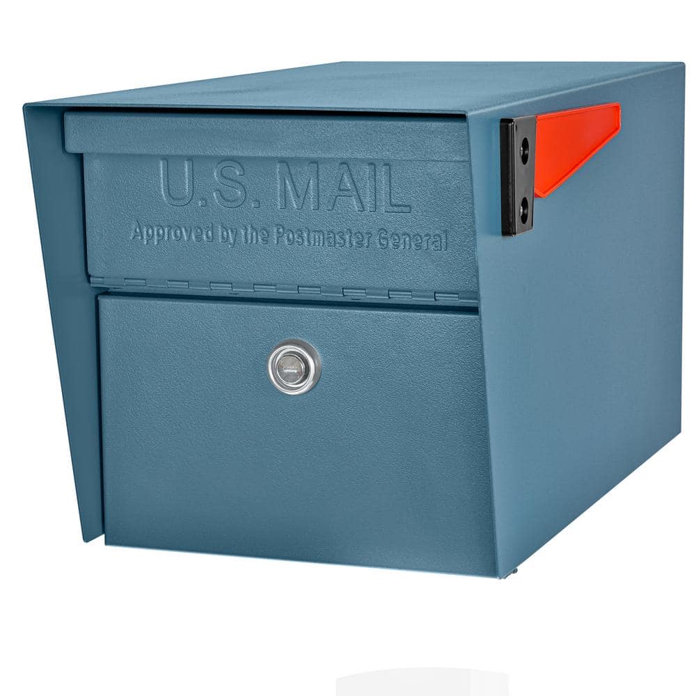 Mail Manager Locking Post-Mount Mailbox with High Security Reinforced ...